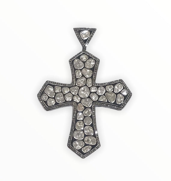 Large Diamond Cross – BEYOND BAROQUE